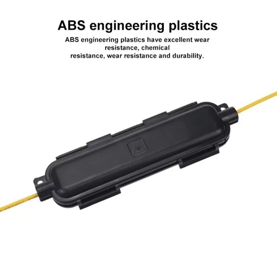 Fttx Indoor/outdoor Abs Material 1 In 1 Out Fiber Optic Protection Box ...