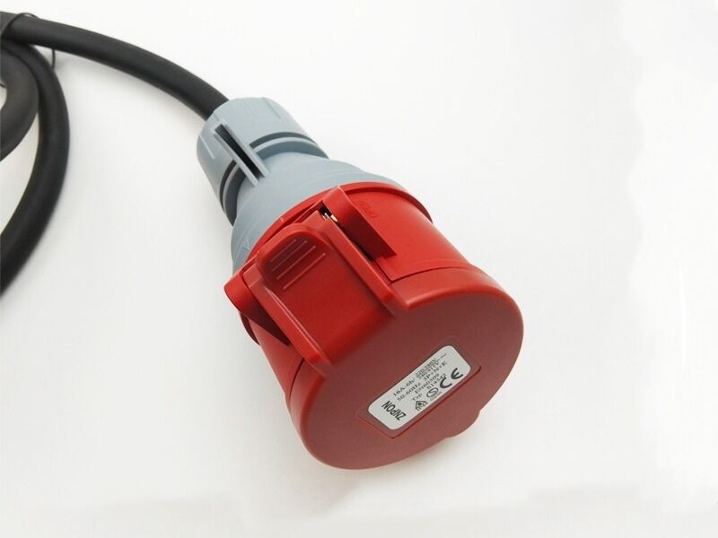 Iec 60309 (3p+n+pe) Ip44 5-core Industrial Extension Cord 16a 400v ...