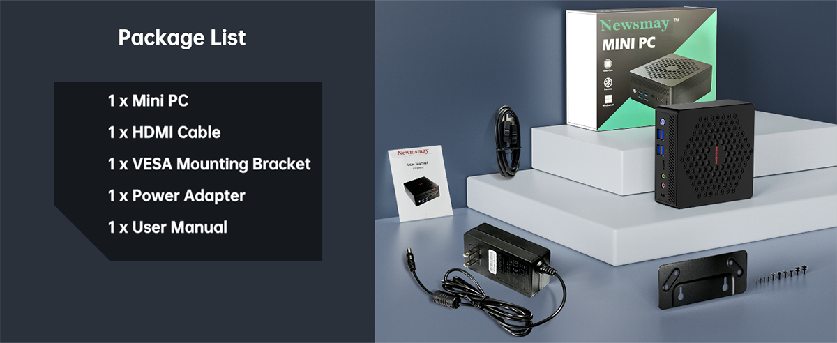 Home Office Ultra Compact Pc Ac8-12th-n100 With Intel Cpu 4 Core Ddr4 ...