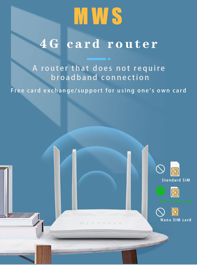 Compre Cartão Esim 5g/4g Roteador Cpe Com Cartão Esim 300m Velocidade 2.4g 4 Portas Rj45 Ec200a ...