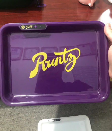 Buy China Wholesale Oem Voice Control Smoking Led Rolling Tray Light Up ...