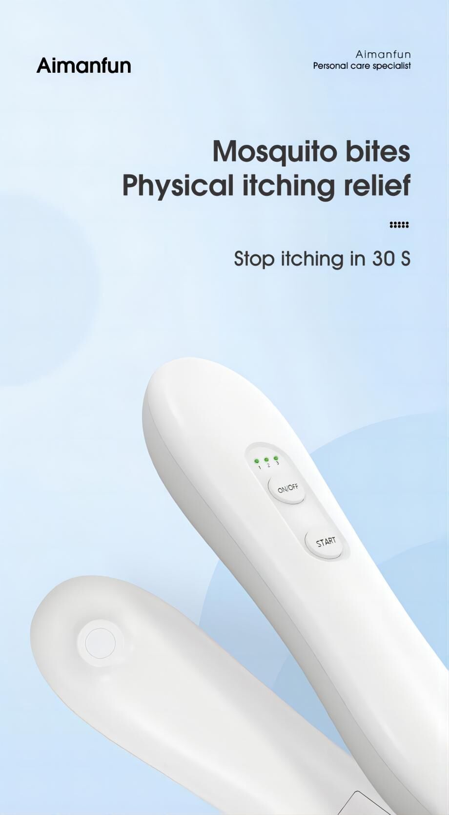 Heat Pulse Technology Physics Reliveve Itching Bite Helper Mosquito Bug ...