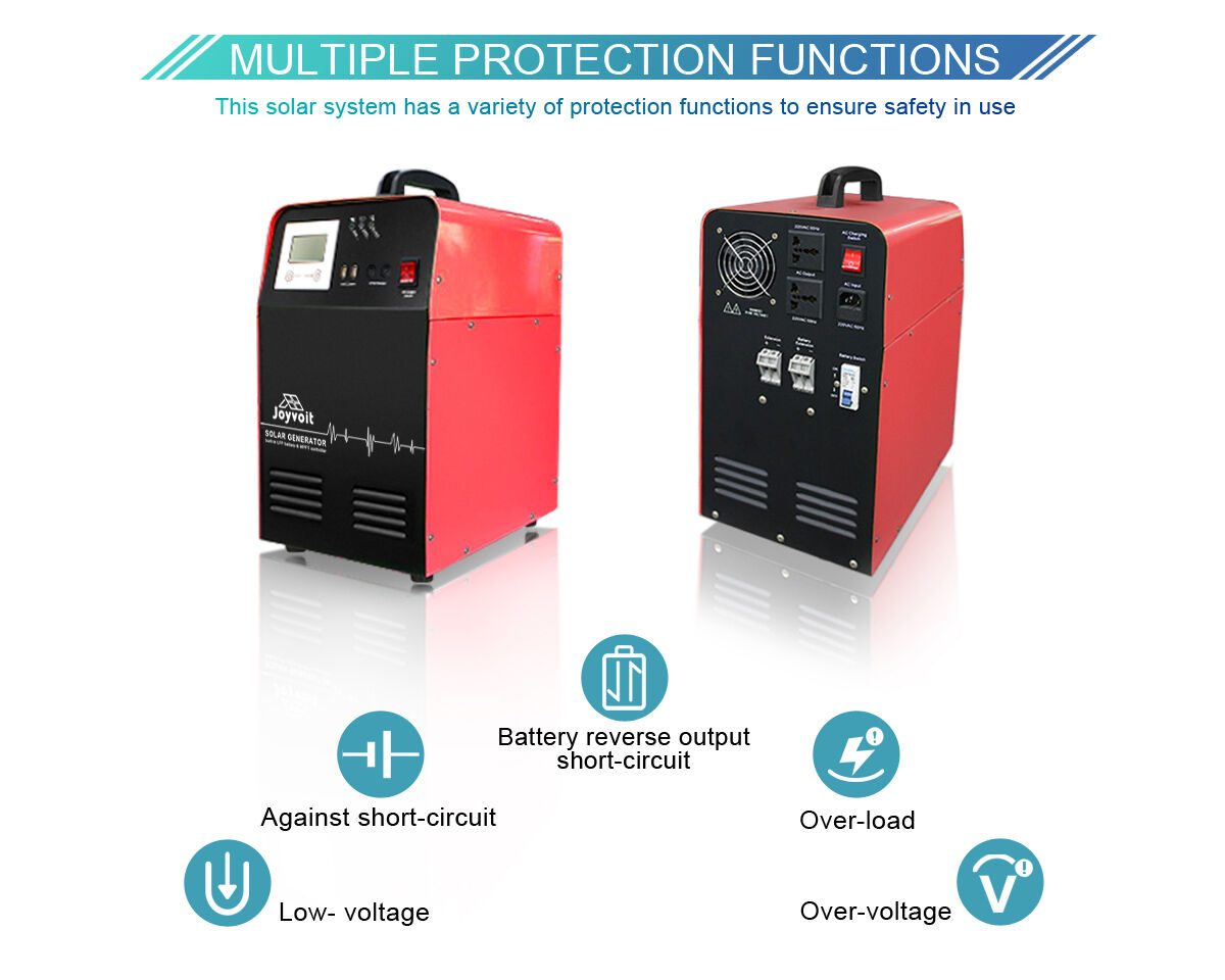 Reliable Clean Solar Power System 1kw All In One Solar Generator With ...