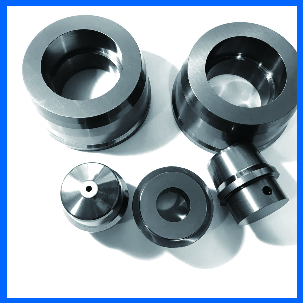 Oem Customized Tungsten Carbide Internal Thread Bushing Sleeve In ...