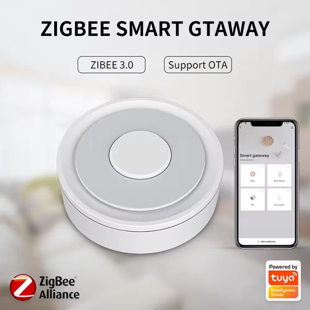 Tuya Wireless Smart Home Automation Iot Zigbee Gateway Hub Device Work With Smartlife - Expore ...