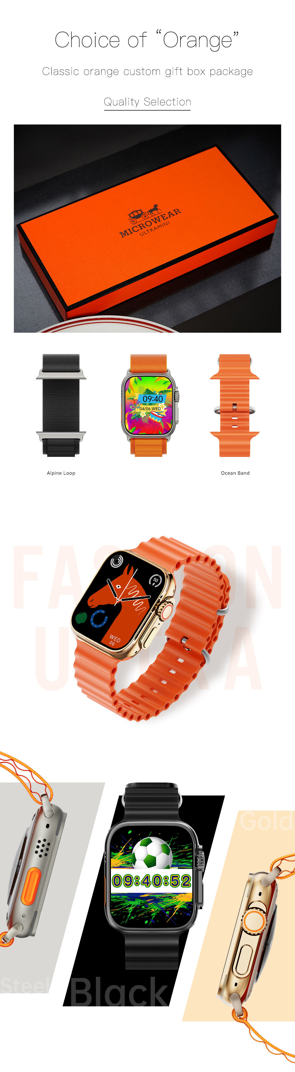 Wholesale Wearable Devices W69mini Smartwatch 2.16''ips Screen Bt ...