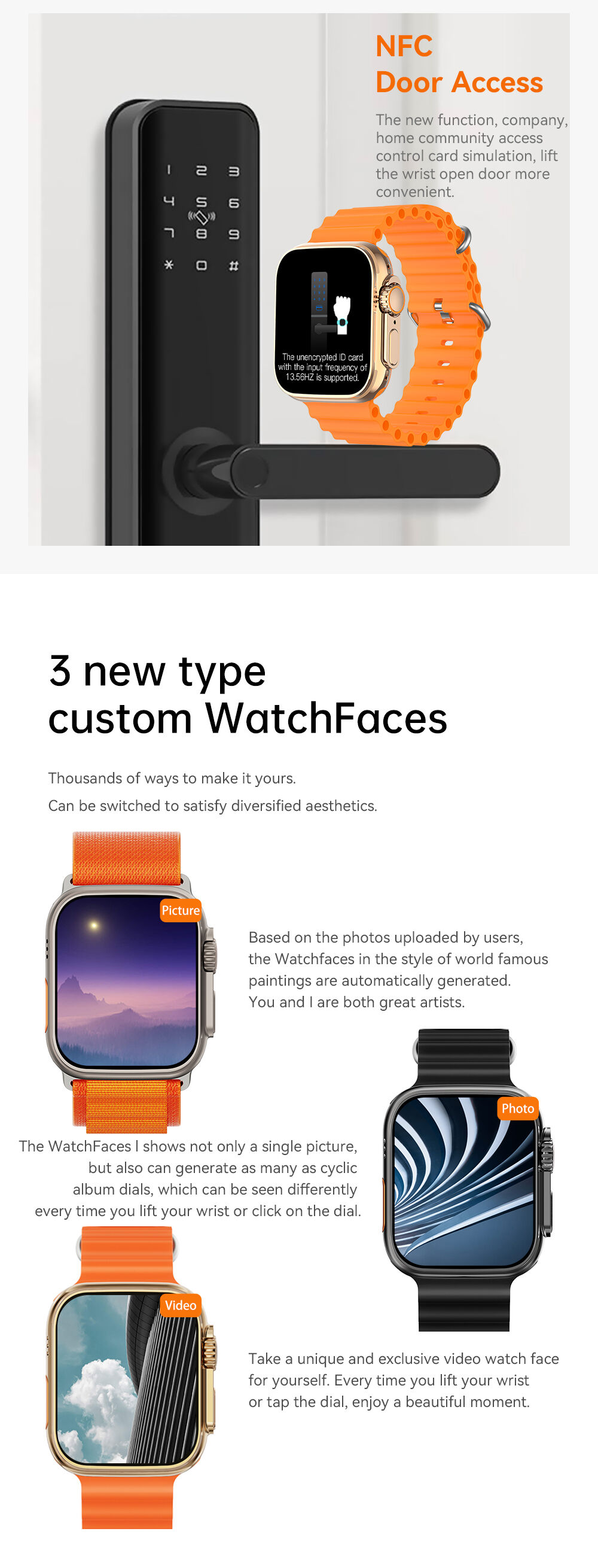 Wholesale Wearable Devices W69mini Smartwatch 2.16''ips Screen Bt ...
