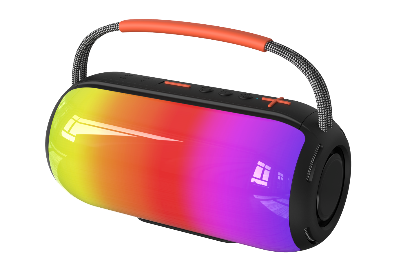 Shenzhen Compact Fabric Rgb Light 10w Bluetooth Speaker - Expore China ...