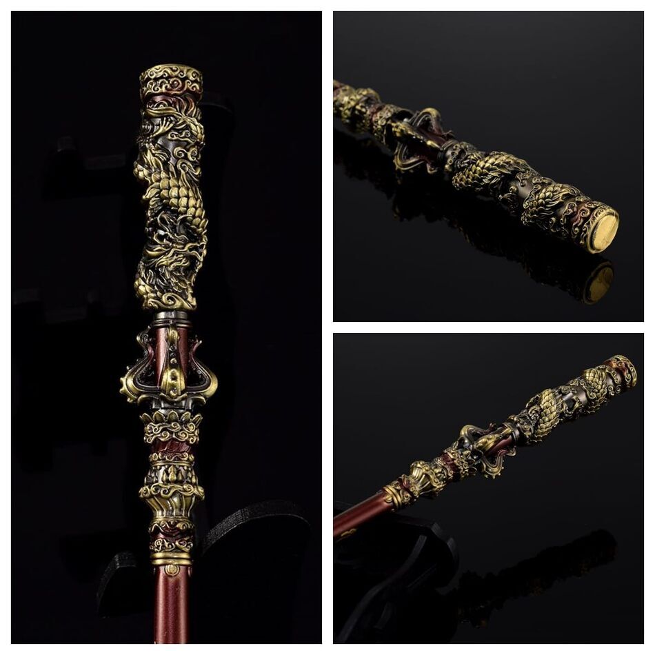 Monkey King Staff,black Myth Wukong Game Weapon Ruyi Golden Cudgel,copper Cloud Rod Alloy And ...