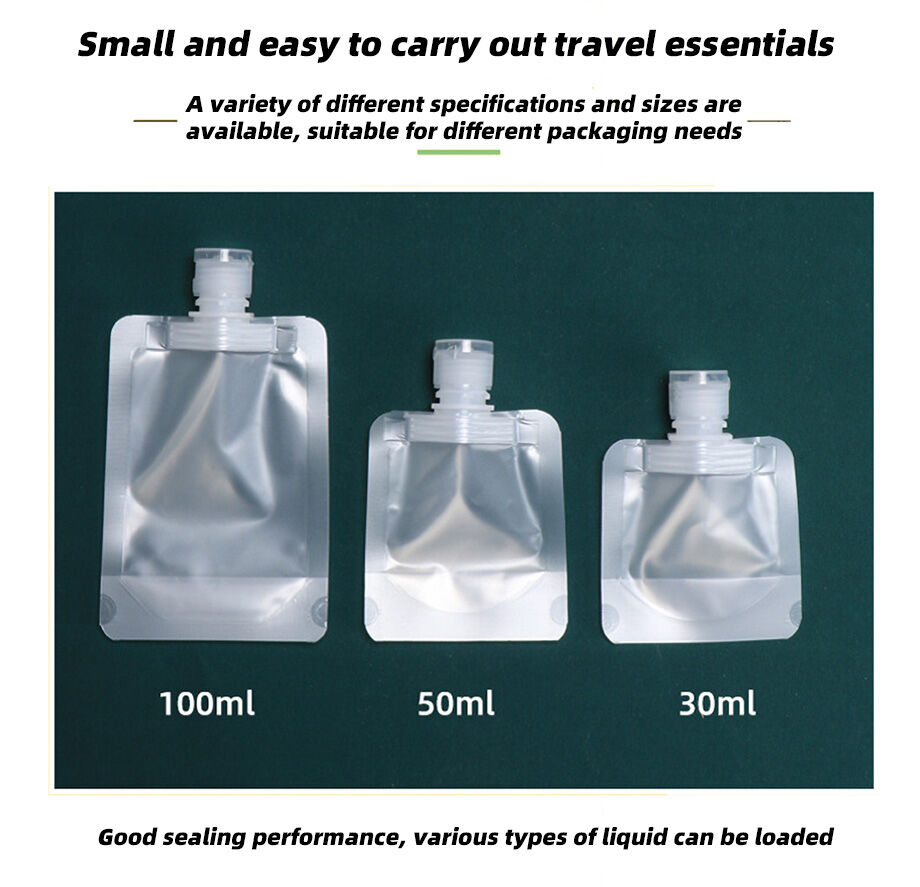 Leak Proof Spout Pouches Secure Packaging With Convenient Spout Design ...