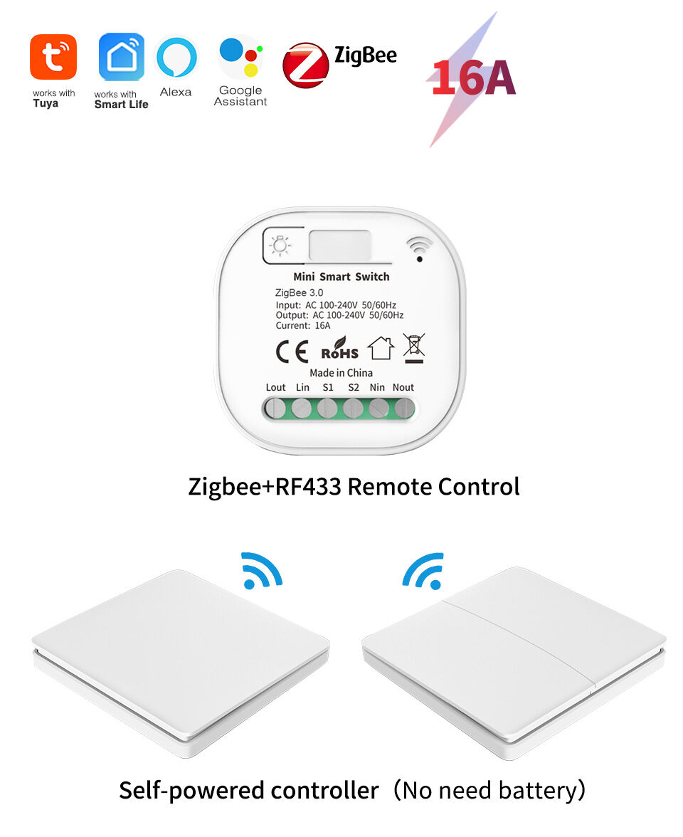 Bulk Buy China Wholesale Tuya Zigbee Rf 433 Mhz Wireless Remote Control ...