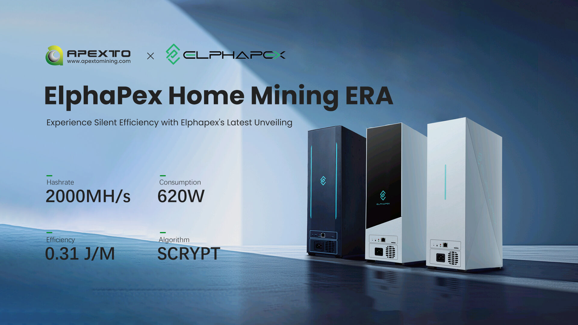 Elphapex Dg Home 1 2000 Mh/s Scrypt Algorithm Dogecoin Litecoin As ...