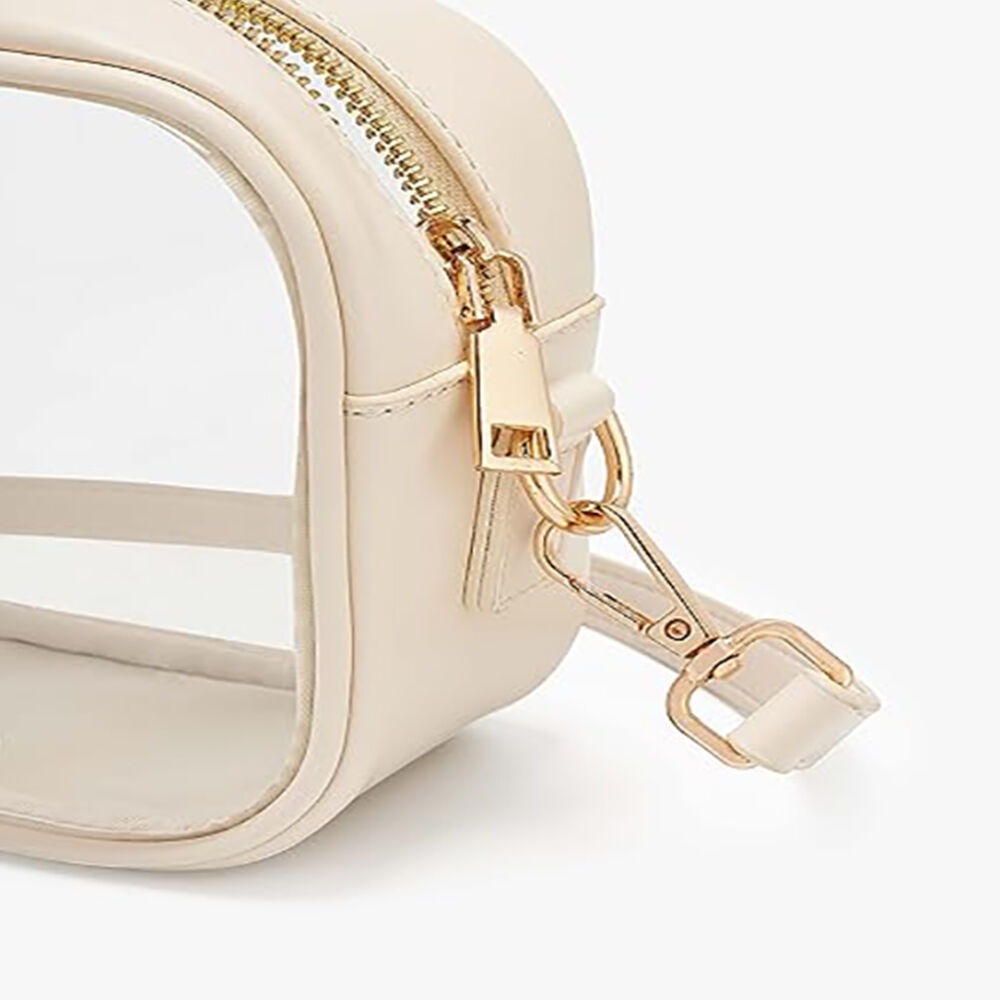 2025 Custom Pvc Crossbody Bag Clear Crossbody Shoulder Bag Clear ...