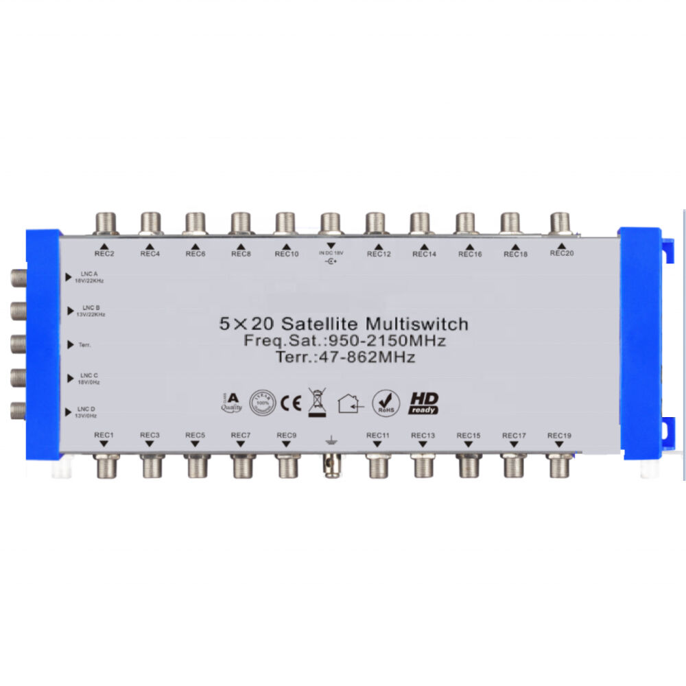 Newest 5 In 8 Output Stand Alone Satellite Multiswitch 5 Passion Hd ...
