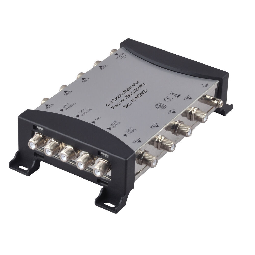 Newest 5 In 8 Output Stand Alone Satellite Multiswitch 5 Passion Hd ...