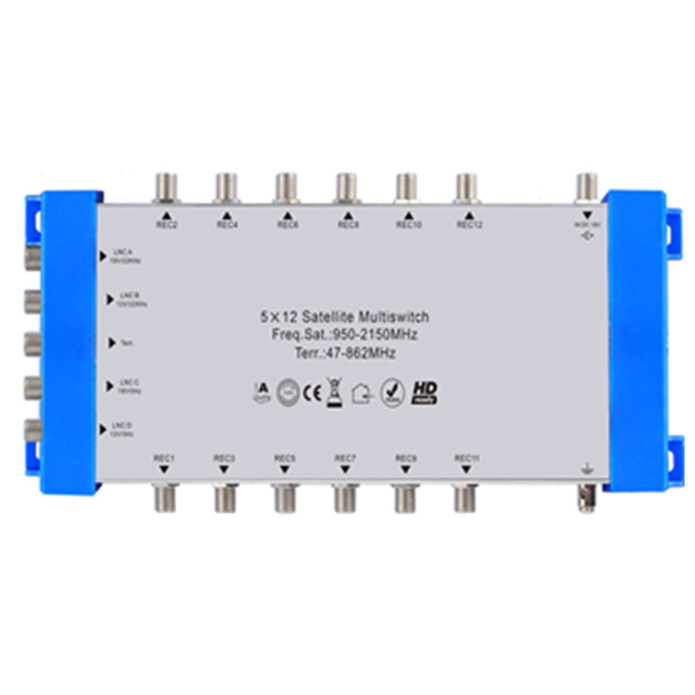 Diseqc 2.0 Digital Satellite Multiswitch 5x5x12 5x12 5 In 12 Out ...