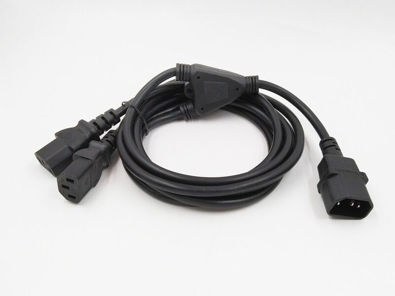 Buy China Wholesale Iec Power Cord C14 Splits To 2 C13 Power Splitter ...