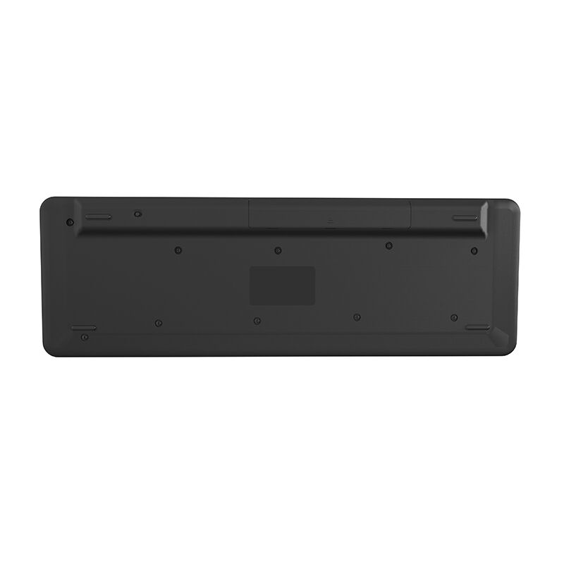 New Fashion Bluetooth Keyboard With Round Keycap Design And Touch Pad Multi Color Chocolate