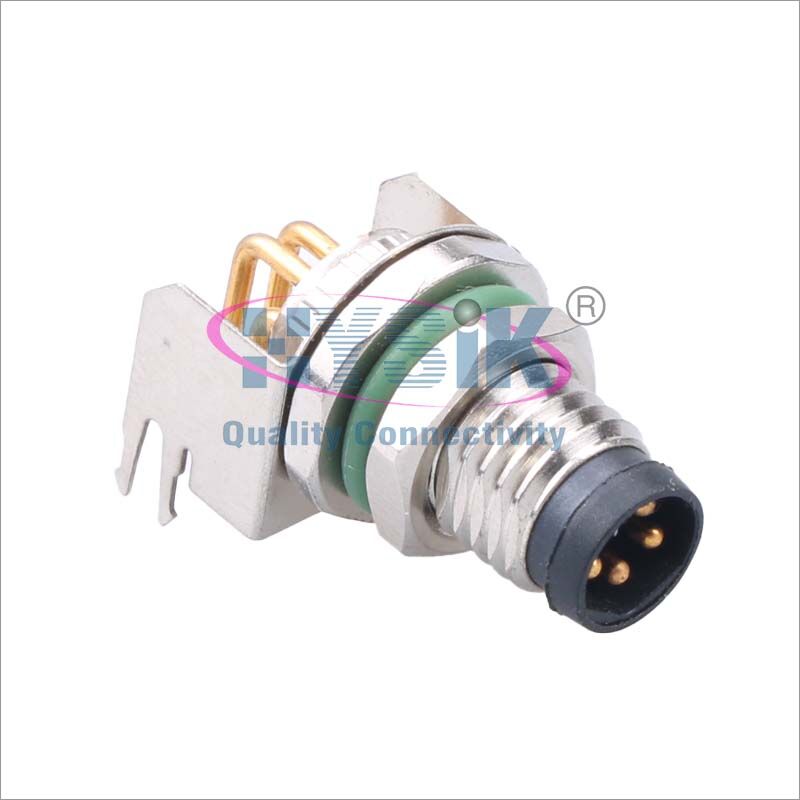 Hysik Ip67 Waterproof Molded Cable Connector 2pin 3pin 4pin 5pin 6pin ...