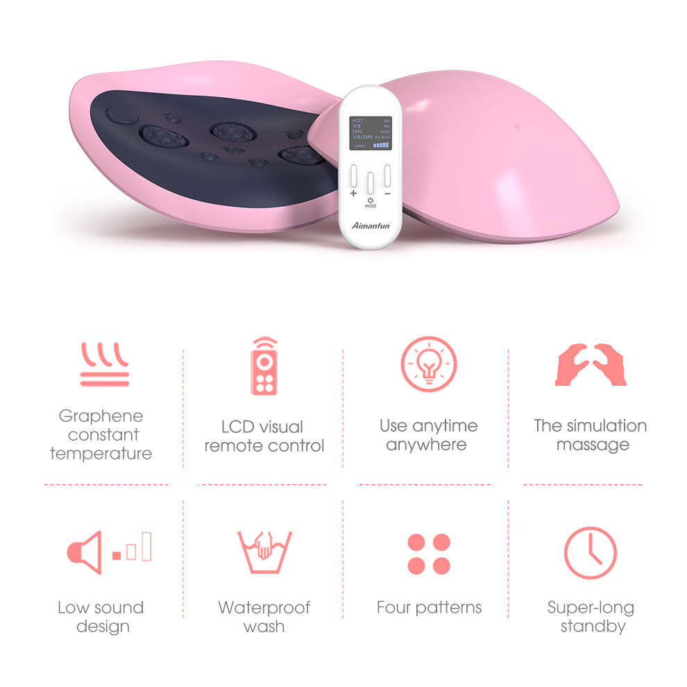 Wireless Silicone Breast Enhancement Massager Portable Breast ...