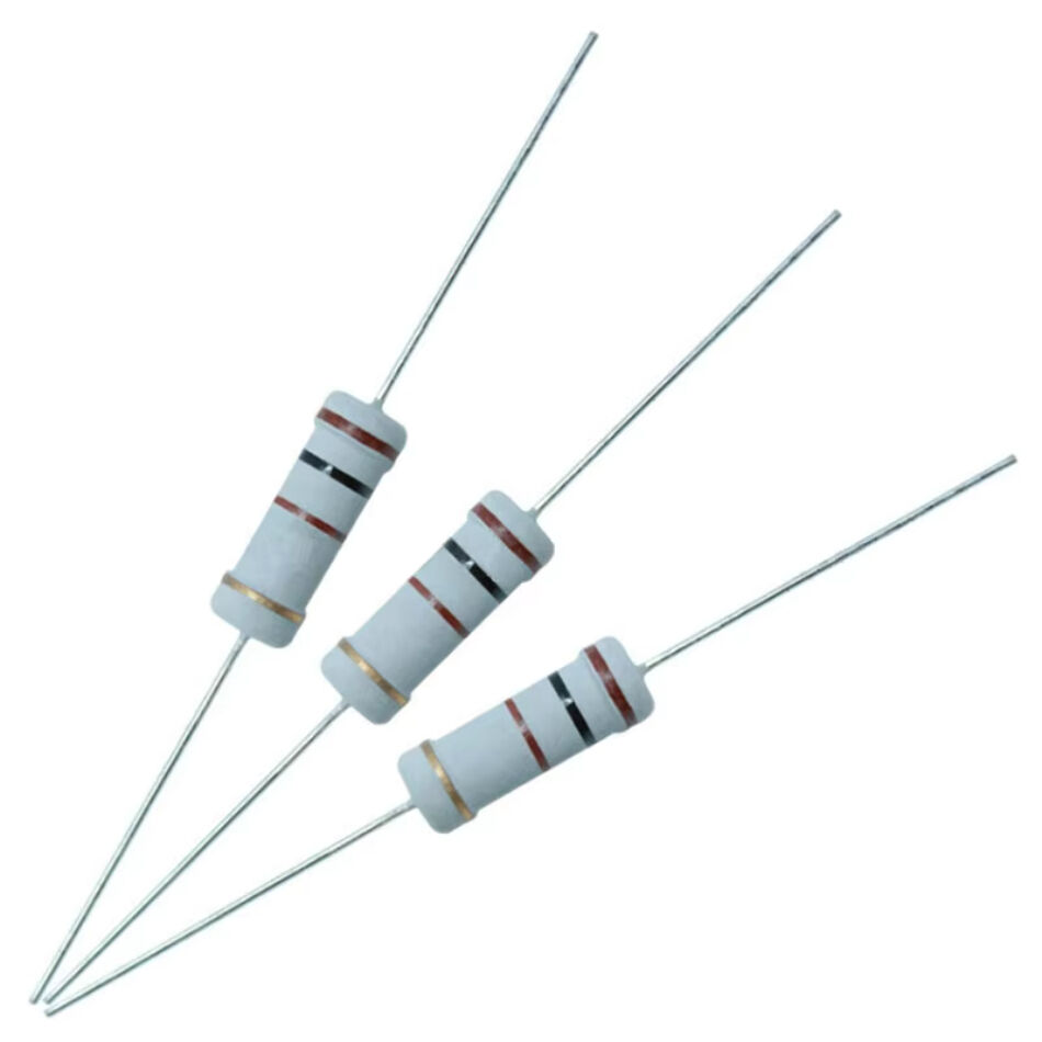 Mof Color Code Resistor Metal Oxide Film Resistor 0.25w 1ohm To 22m Ohm ...