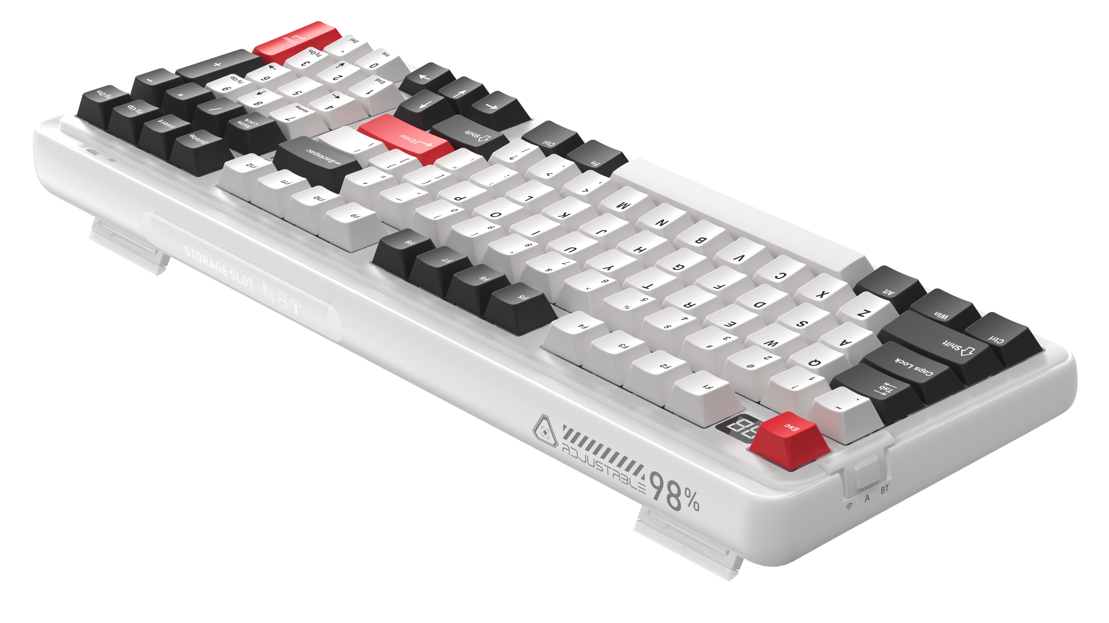 High Level Hot Swappable Switch Rgb Light Tri-mode Mechanical Gaming ...