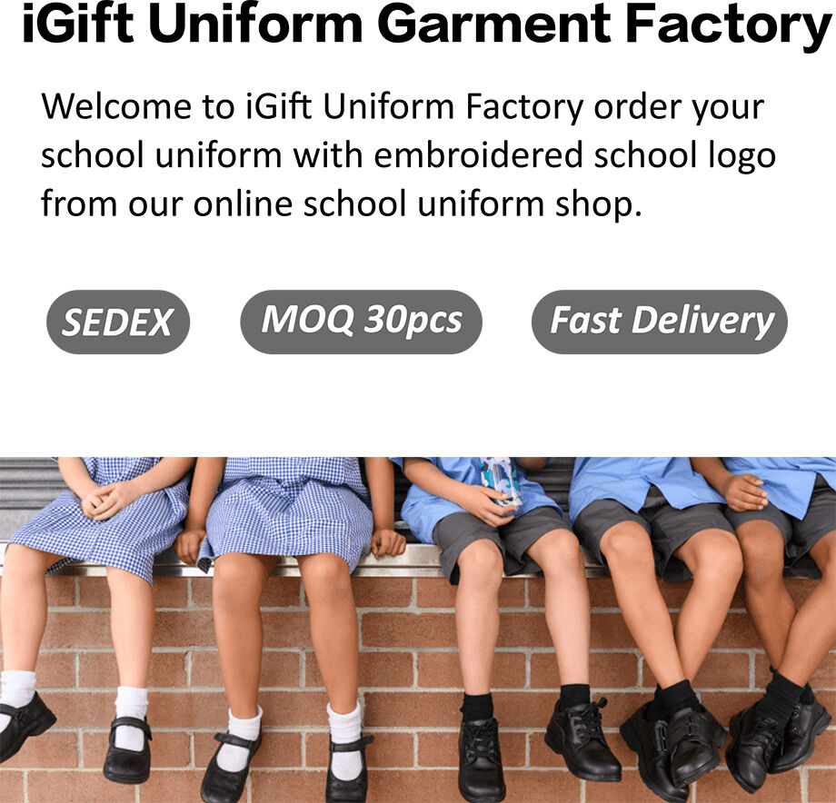 Sedex Factory Audit School Uniform With Straight Leg Pant For Unisex ...