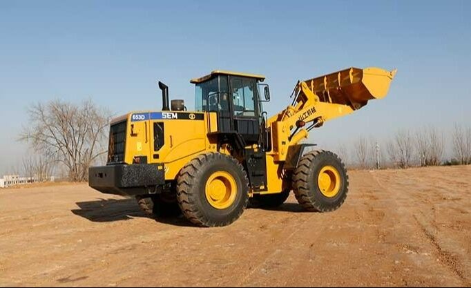 Factory 5ton Earthmoving Machinery Sand And Gravel Sem653f 653f 653d ...