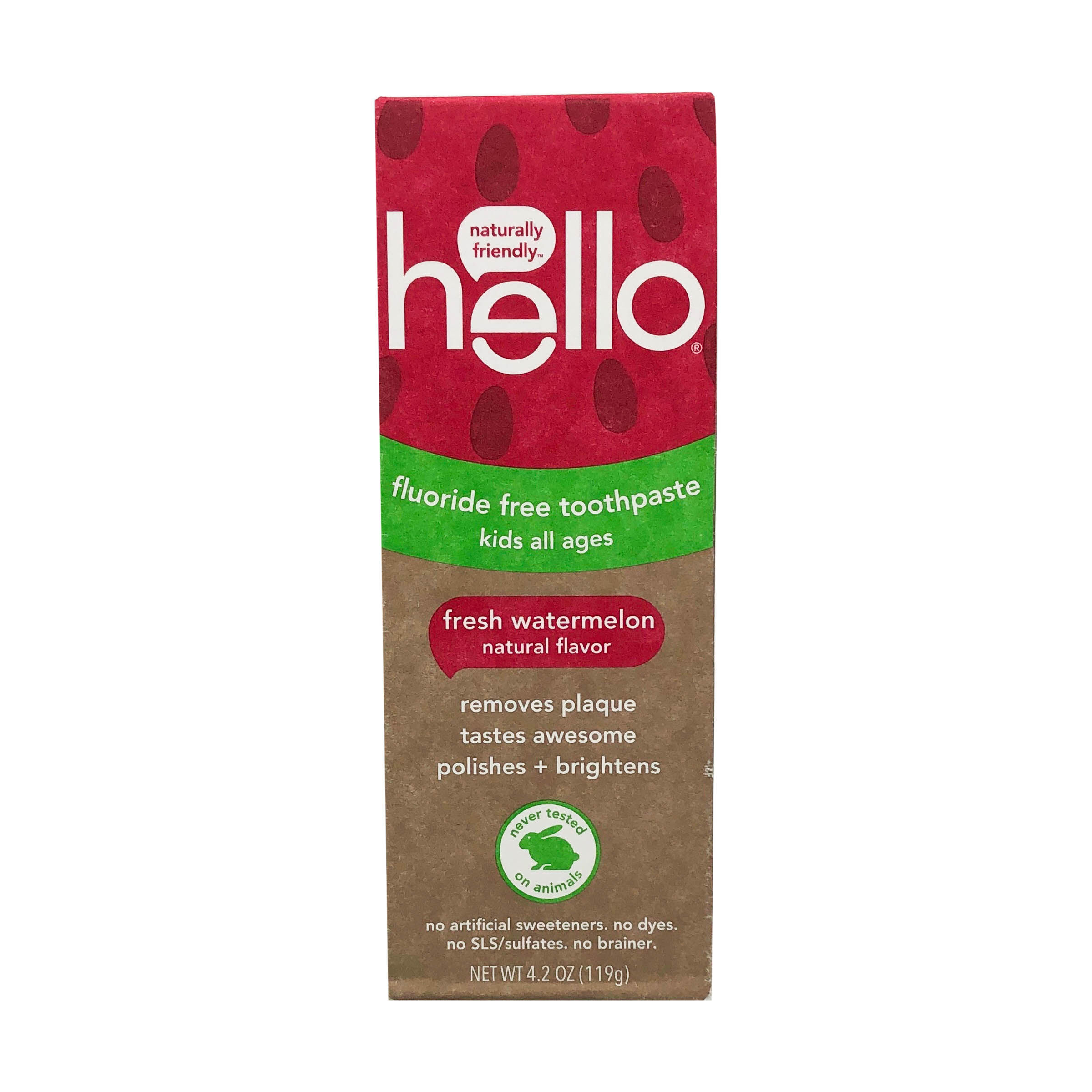 Premium Quality Low Price Hello Natural Watermelon Flavor Kids Fluoride ...