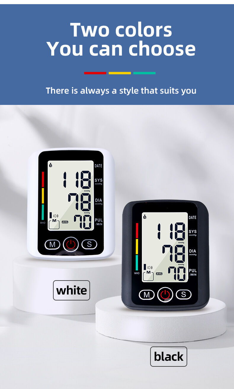 Electronic Blood Pressure Monitor Home Arm-bound Measurement Electronic ...