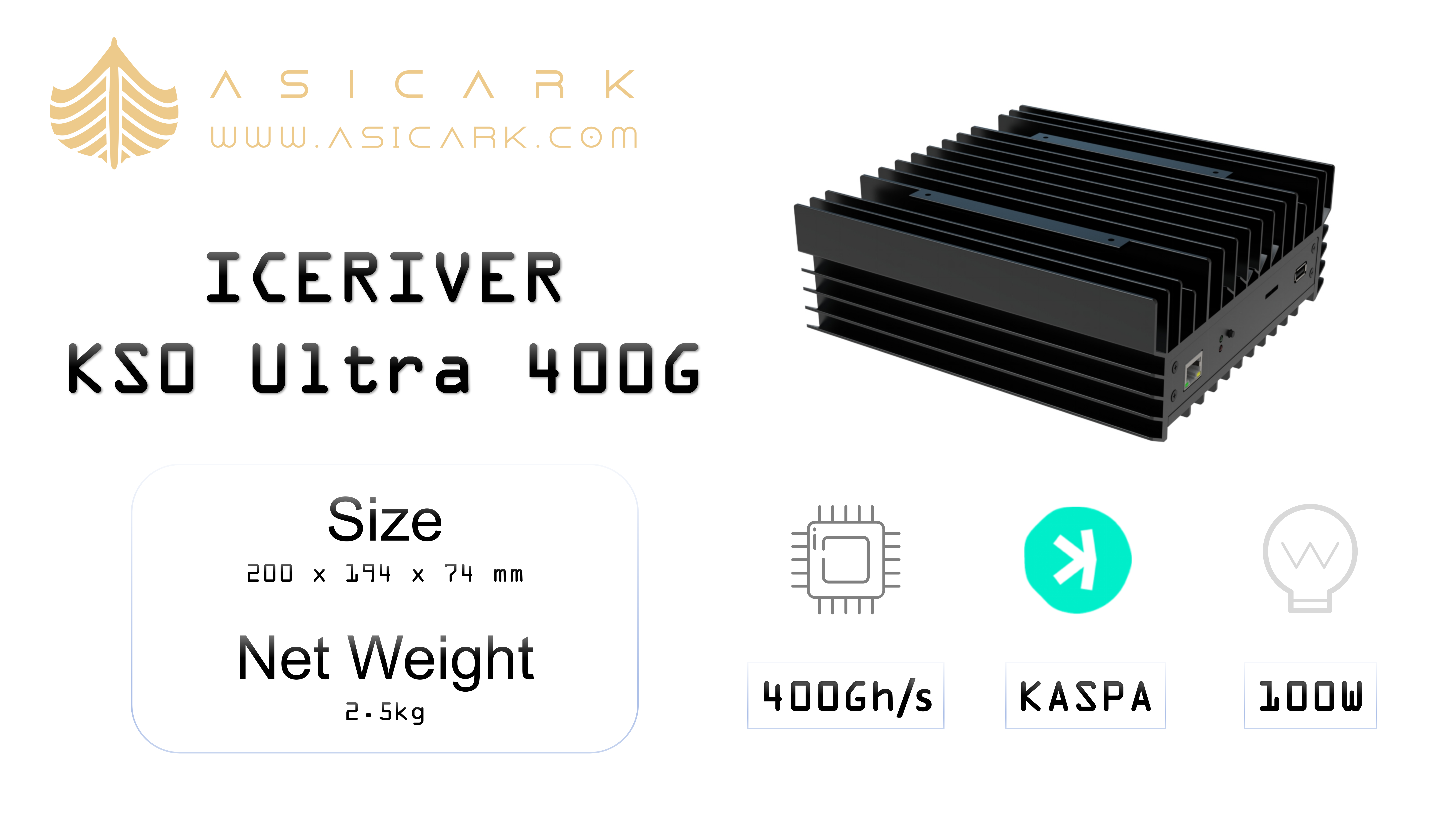 Iceriver Kheavyhash Ks0 Ultra Kaspa Miner - Buy China Wholesale Ks0 Pro ...