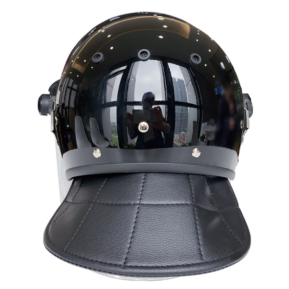 Police Helmet Military European Anti Riot Helmet With Face Visor ...