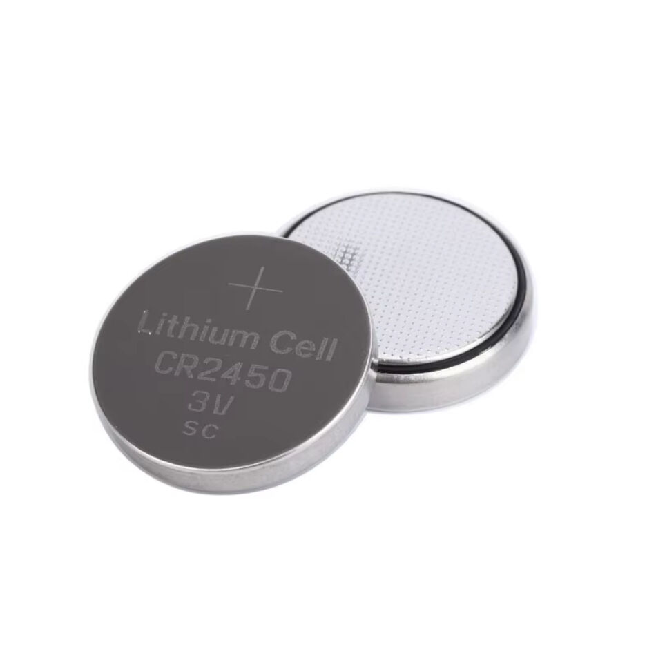 3.6v Lithium Ion Button Cell Battery 150mah Lir 2450 Li-ion ...