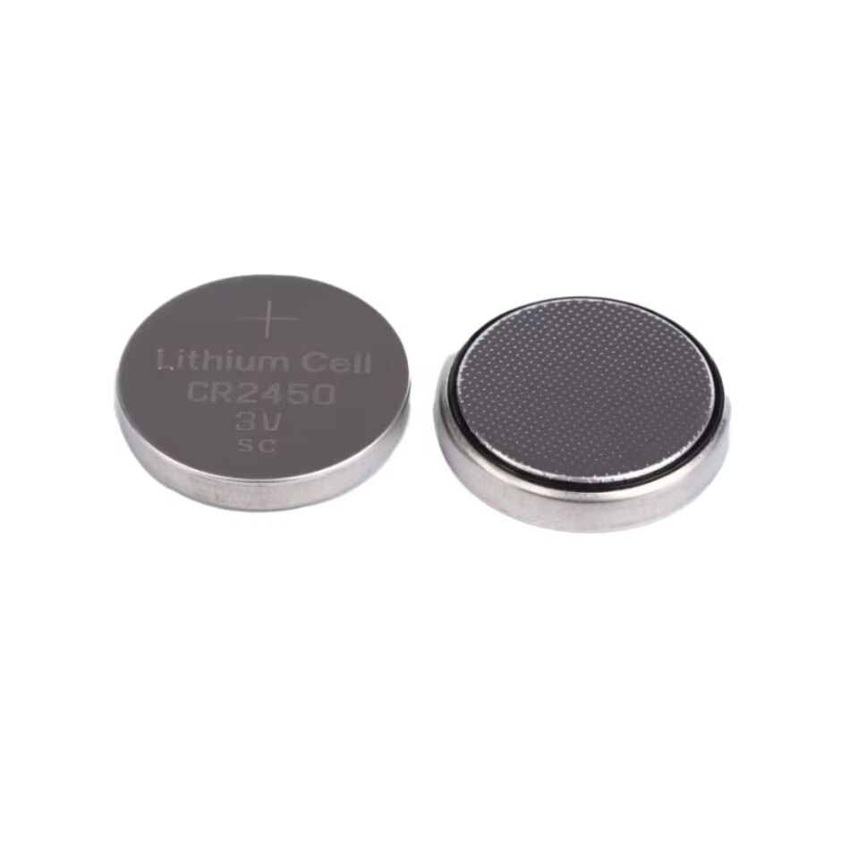 3.6v Lithium Ion Button Cell Battery 150mah Lir 2450 Li-ion ...