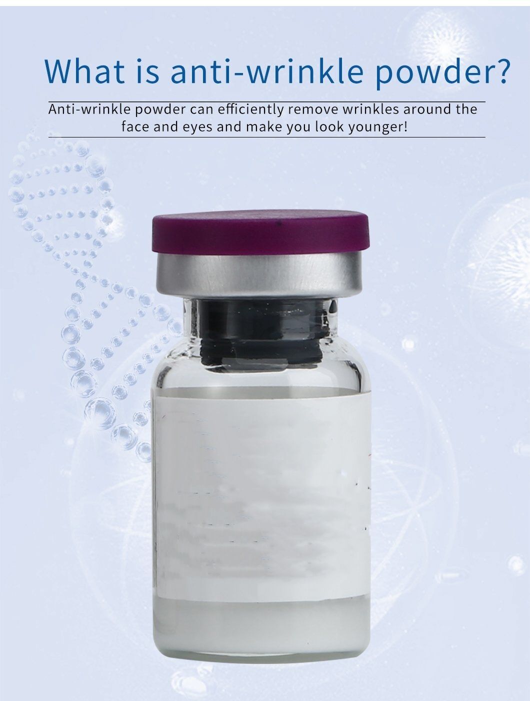 Anti-wrinkle Powder 100ui For Pull Up Sagging Neck Skin Face Wrinkle ...