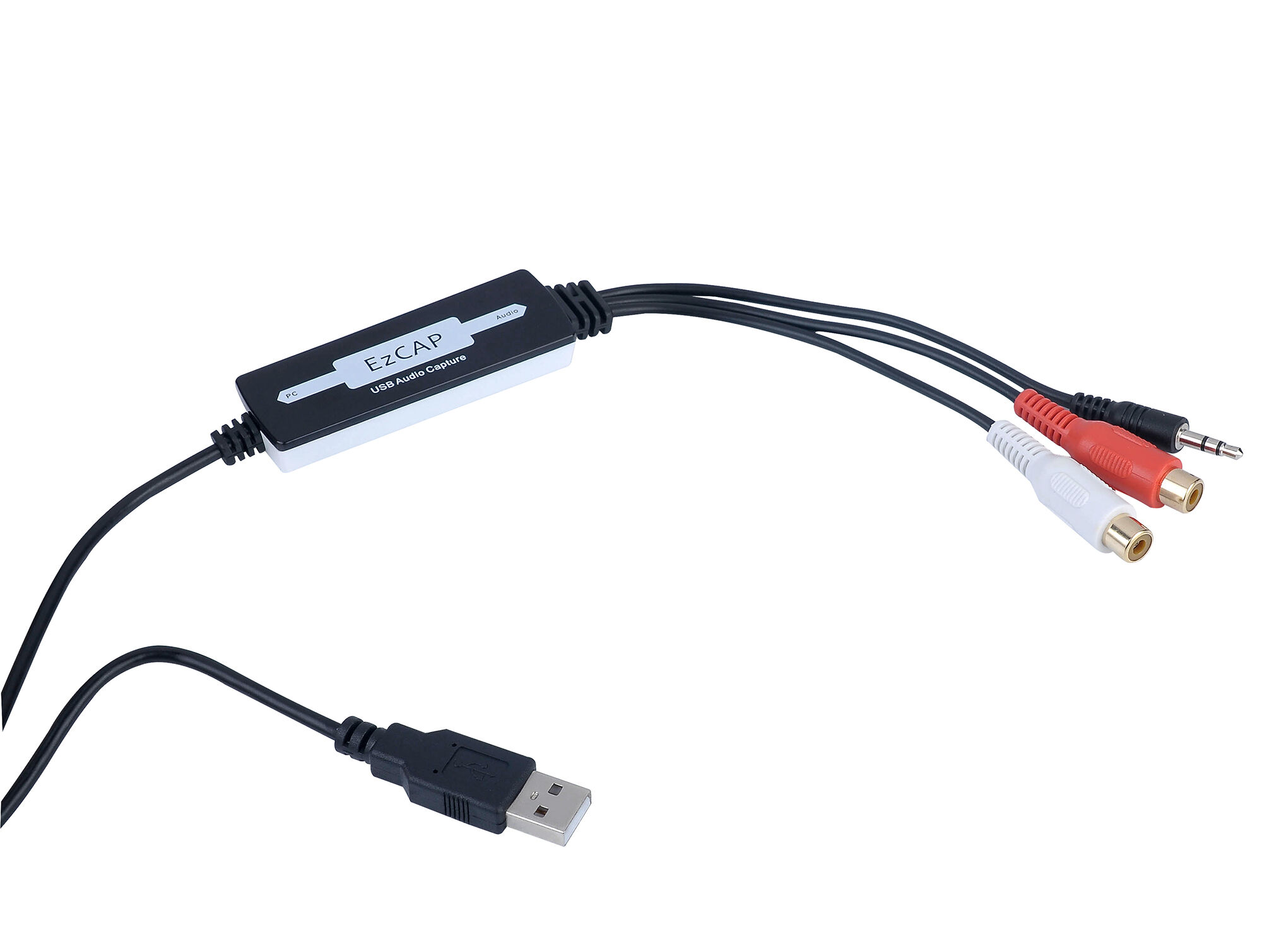 Ezcap216 Usb Audio Capture Grabber Converter Cassette Tapes Phono Mono ...