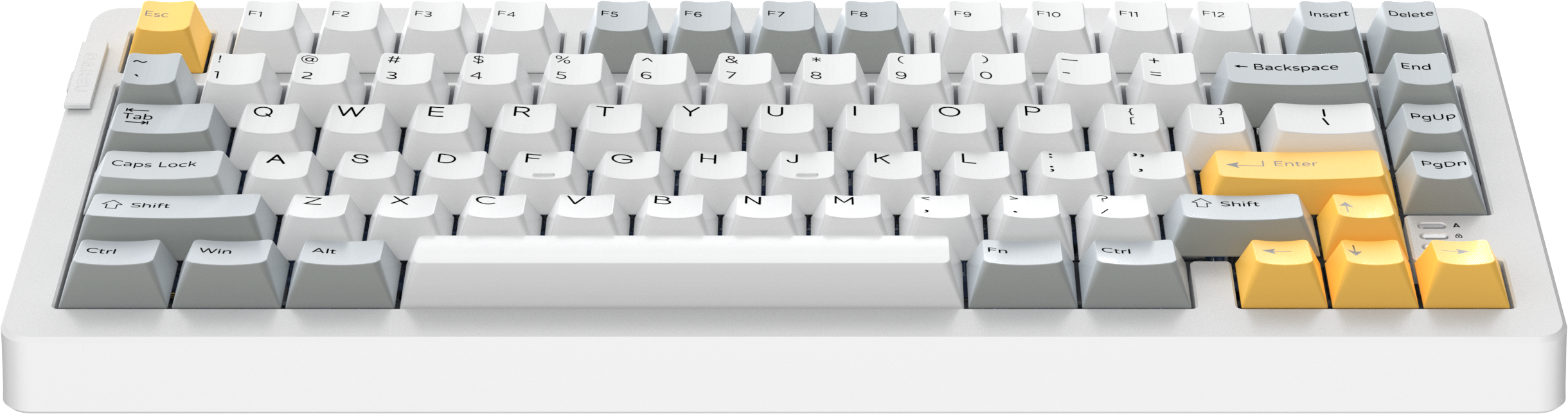 Wireless Gaming Keyboard With Whiite Light Gasket Structure Third ...