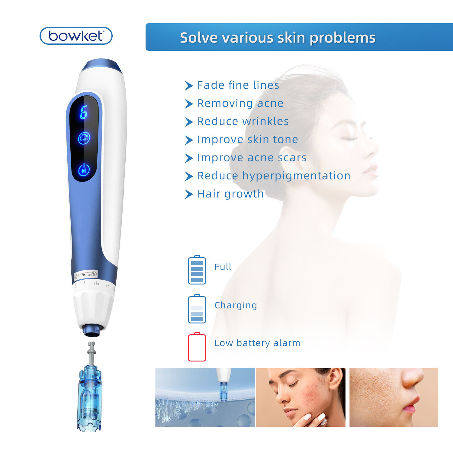 Bulk Buy China Wholesale Bowket Dr Pen A11 Ultima A11 Electric Beauty ...