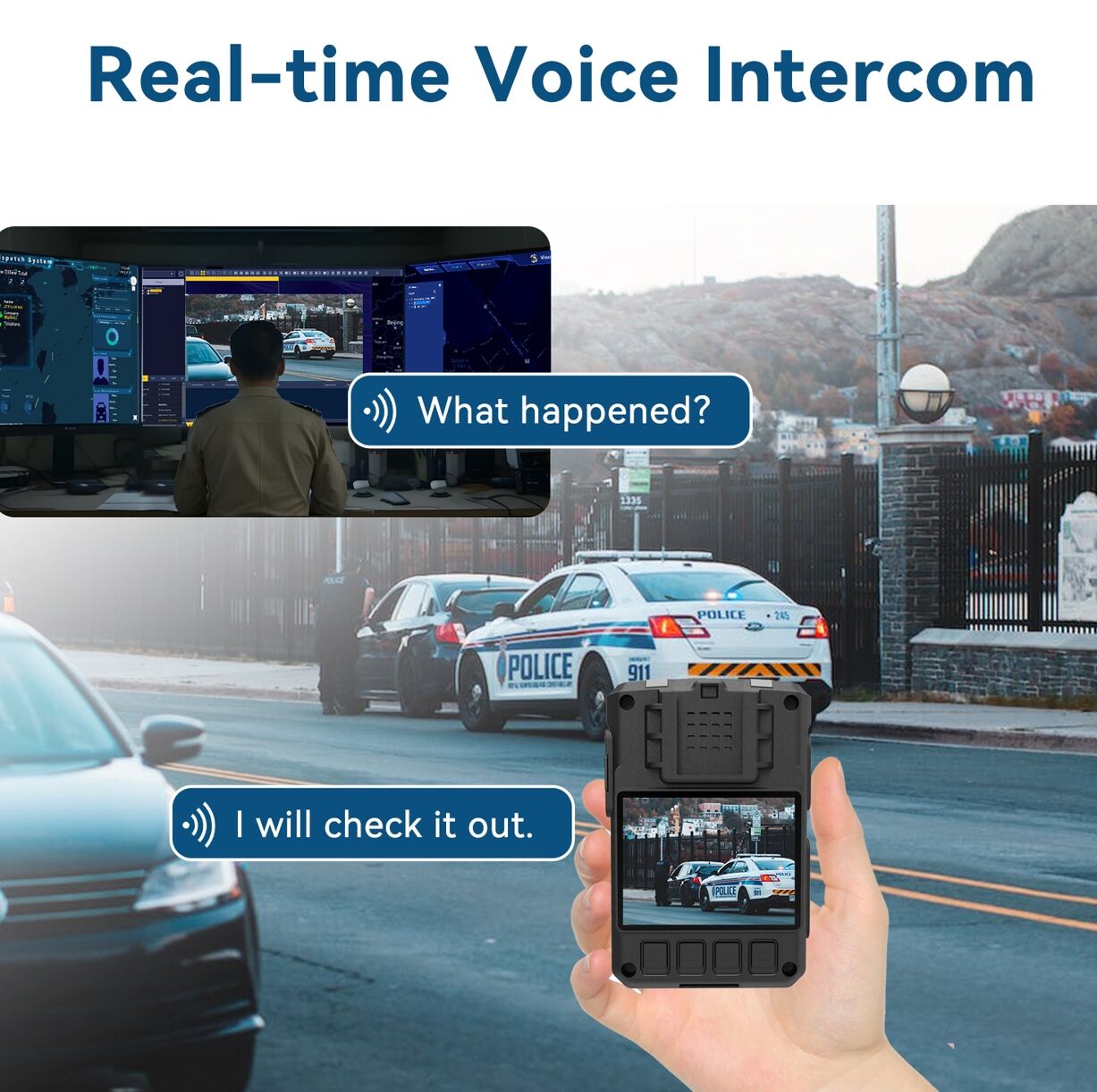 17hours Ultra-compact 1440p Hd Body Worn Camera With Ae256 Encryption ...