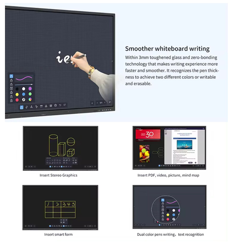 Smartboard Hq Board 75" 4k Uhd Interactive Whiteboard Touch Screen ...