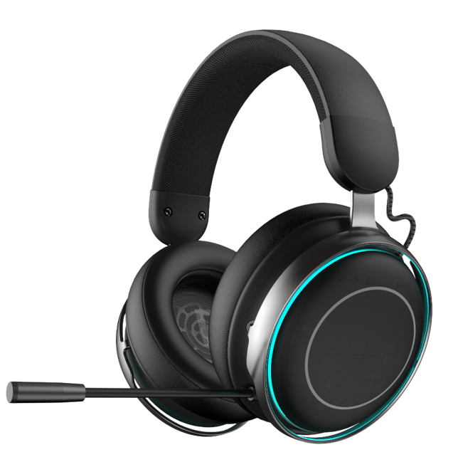 Led Odm / Oem Wireless Gaming Headset For Mobile & Pc, Low Latency, Hot ...