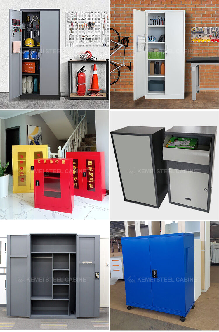 Steel Fire Cabinet Fire Fighting Tool Display Cabinet Fire Equipment ...