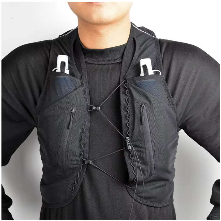Water Bottle Bag Trail Running Backpack Running Vest Unisex Hydration ...