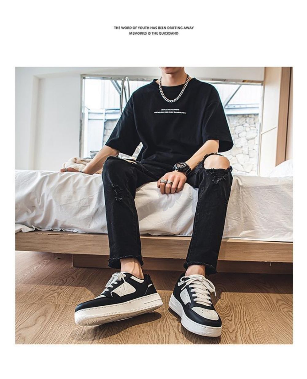 Custom Men's Sneakers Oem Logo Basketball Style Casual Sport Man White ...