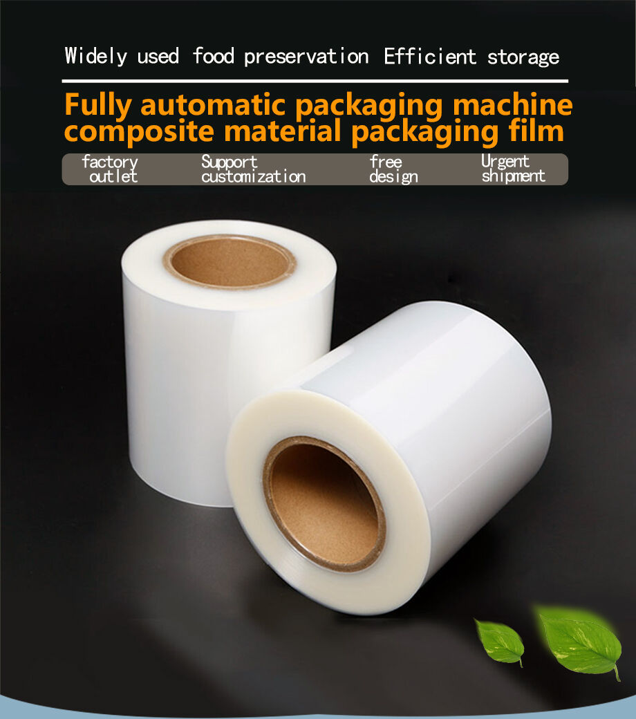 Transparent Plastic Pla Pe Pet Cpp Film Bag Rolls For Flexible Snacks ...