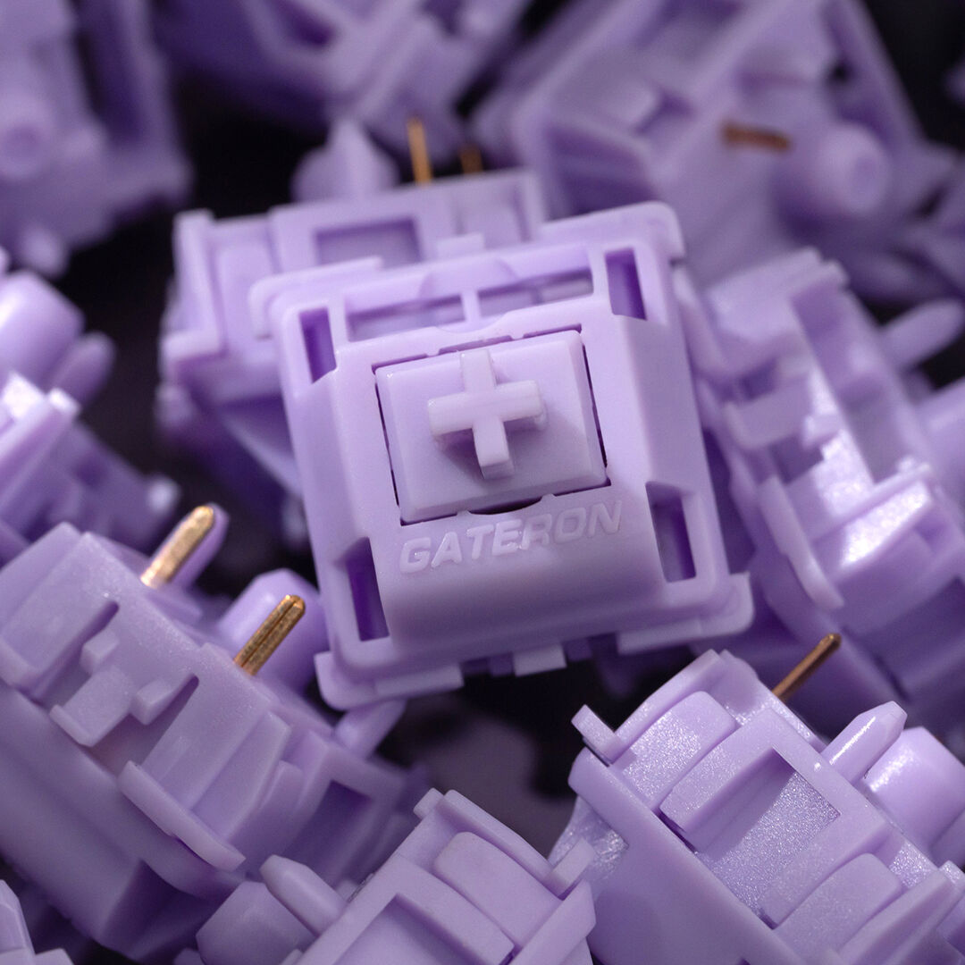 Hot Selling 80 Million Mechanical Life Switches Purple Full Pom Switch ...