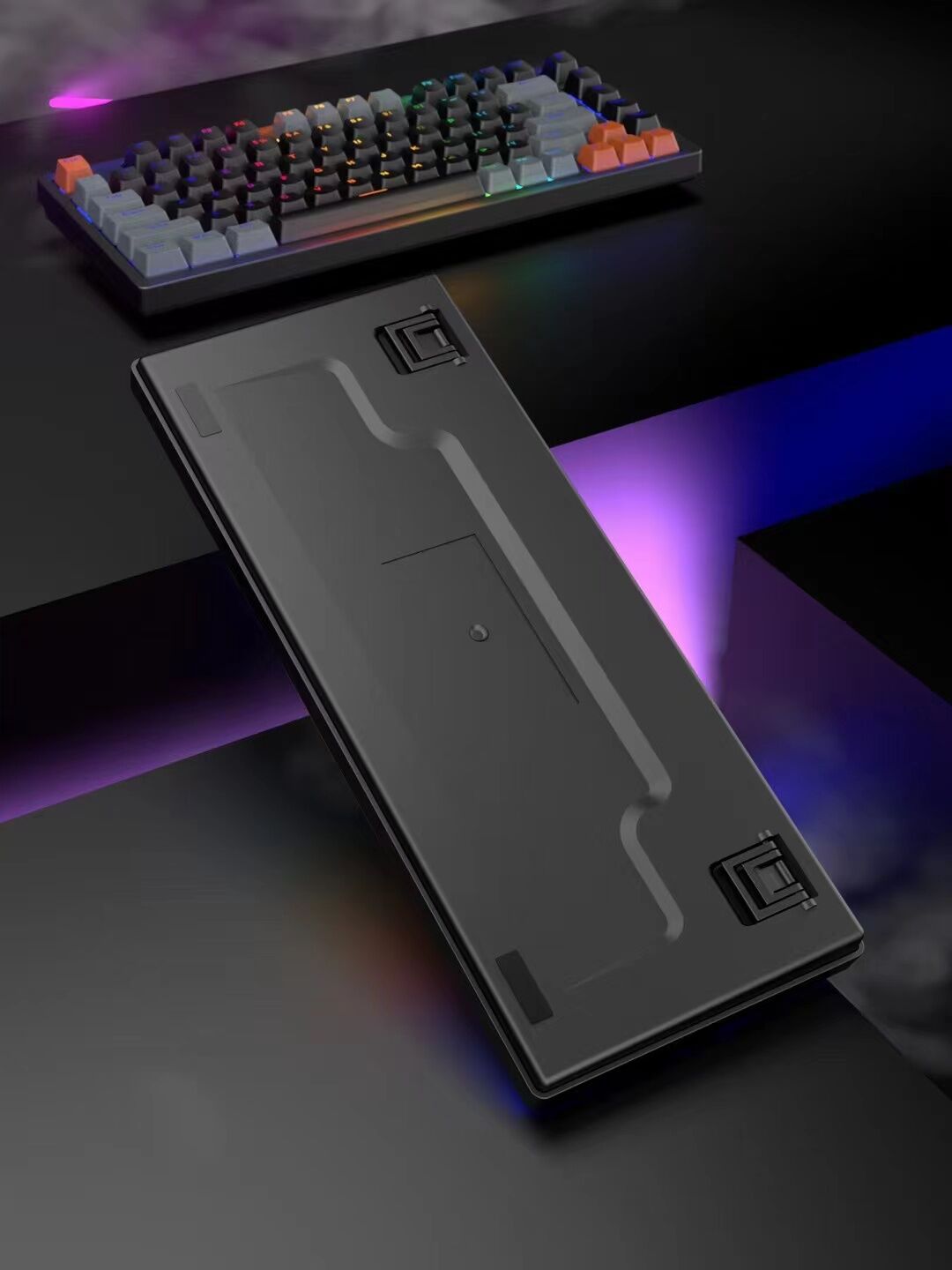 New Arrival Full Black 25 Anti-ghosting Rainbow Mechanical Keyboard ...