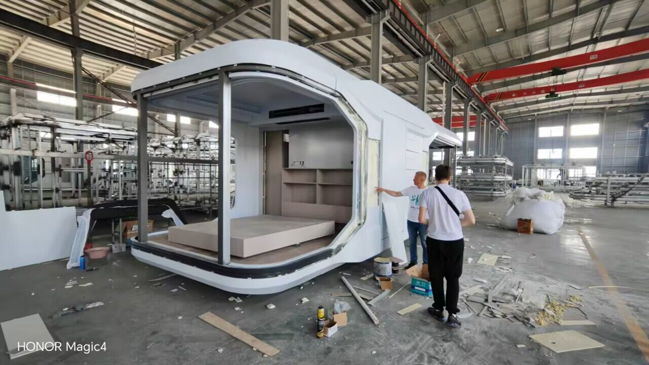 20ft 40ft Luxury Prefab Modular Modern Shipping Tiny Smart Two Storey ...