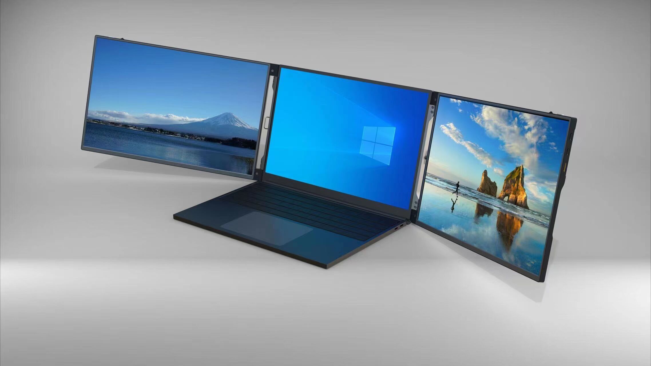 Factory 15inch Triple Portable Monitor Fhd 1080p Hdr Ips Laptop Monitor ...