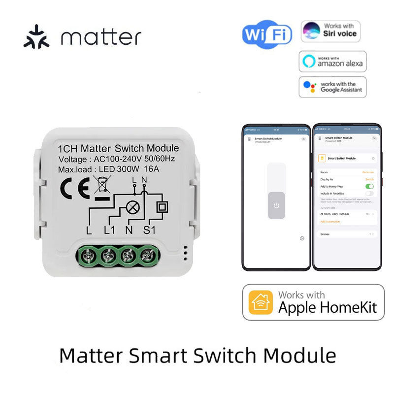 Buy China Wholesale Matter Over Wifi Homekit Smart Household Diy Wall 1 ...